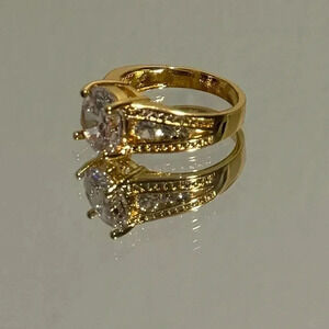Piatella Jewelry | Jewelry | Piatella Ring 2 Carat Round Cut Side ...